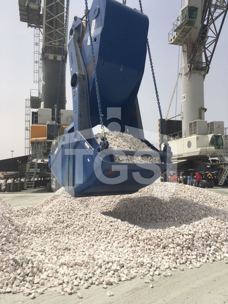 Four rope mechanical Scissor grab | The Grab Specialist B.V.