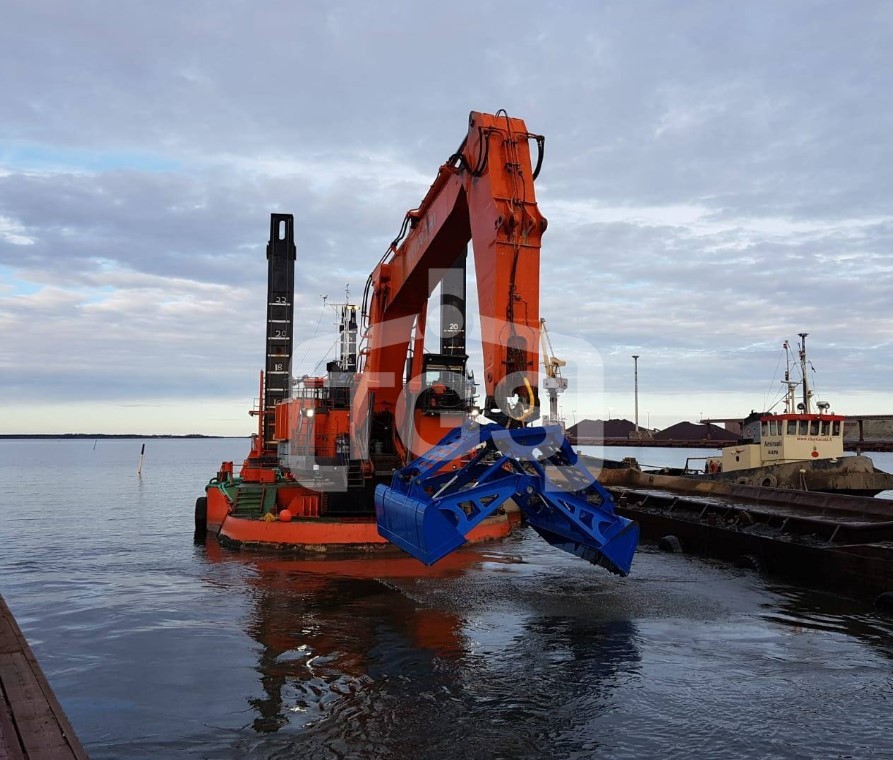 Hydraulic Level-Cut Clamshell Grabs | The Grab Specialist B.V.