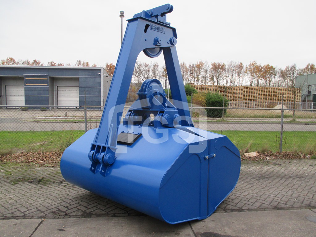 Mechanical Two Rope Clamshell Grabs | The Grab Specialist B.V.